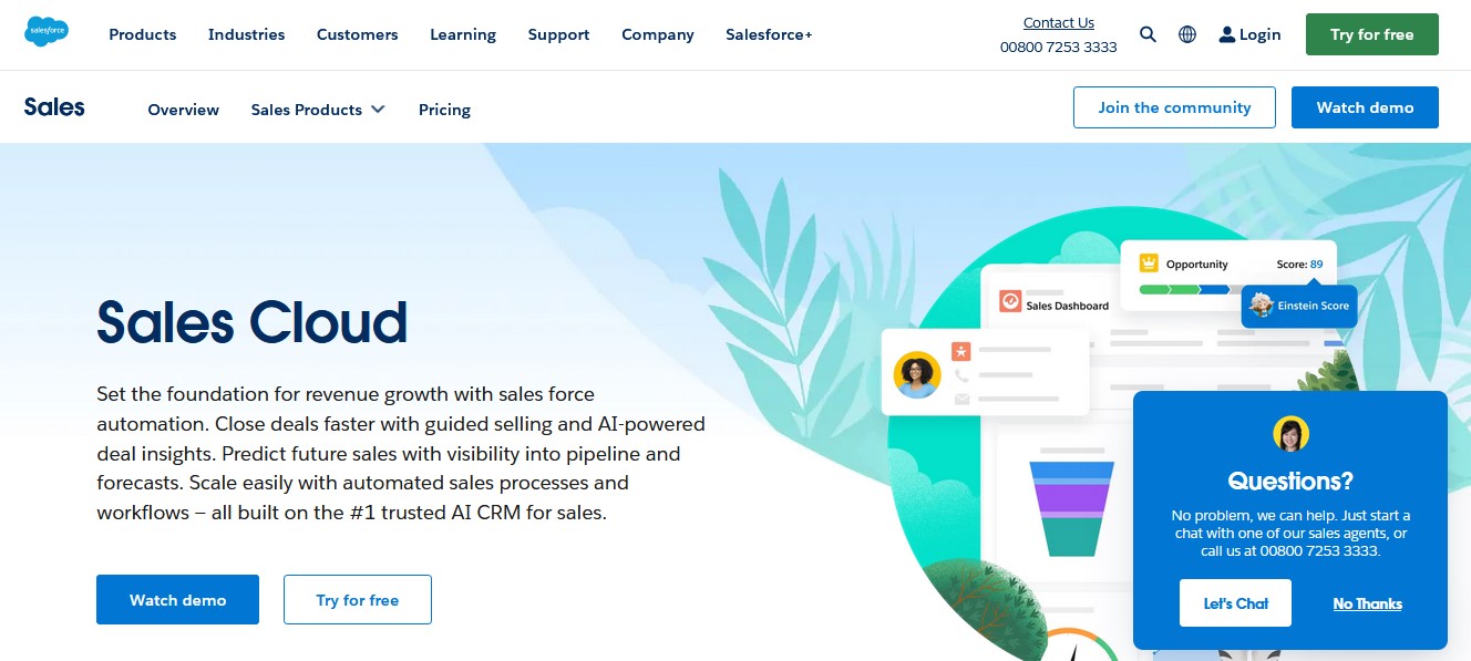 Salesforce Sales Cloud Pricing, Features, Reviews and Alternatives ...